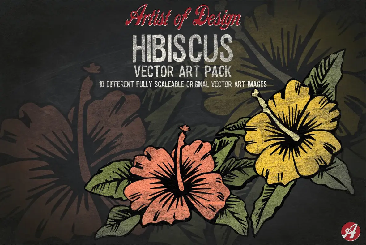 Hibiscus Graphics - YouWorkForThem