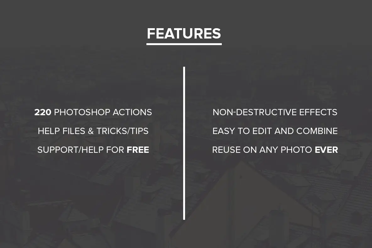 FilterGrade 220 Photoshop Actions Bundle - YouWorkForThem