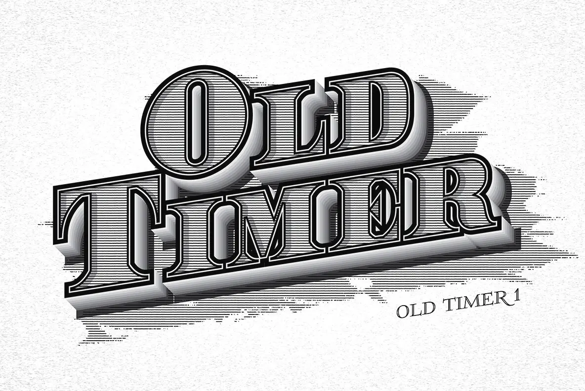 Old Timer Graphic Styles - YouWorkForThem