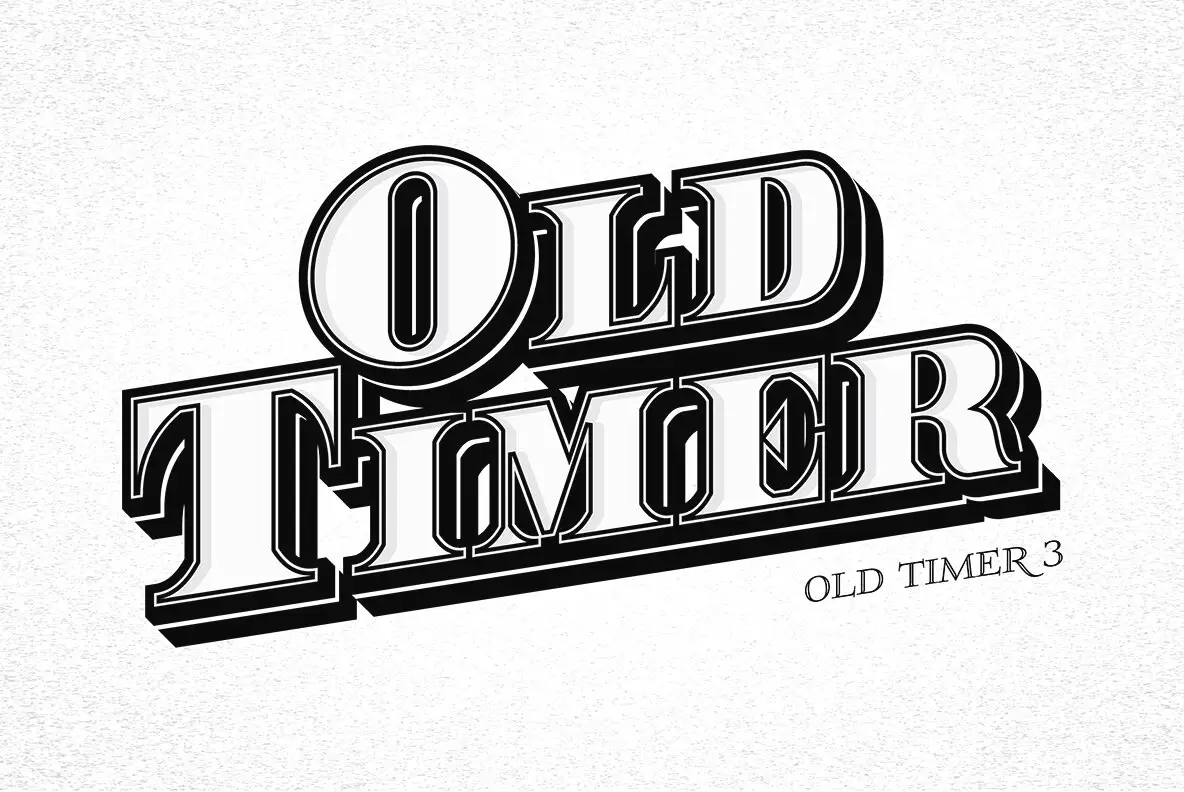 Old Timer Graphic Styles - YouWorkForThem