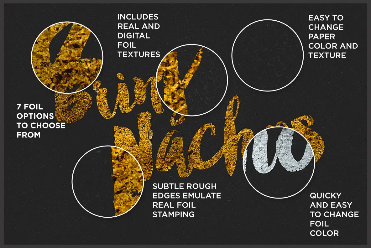 Hot Foil - Gold Foil Effects More - YouWorkForThem