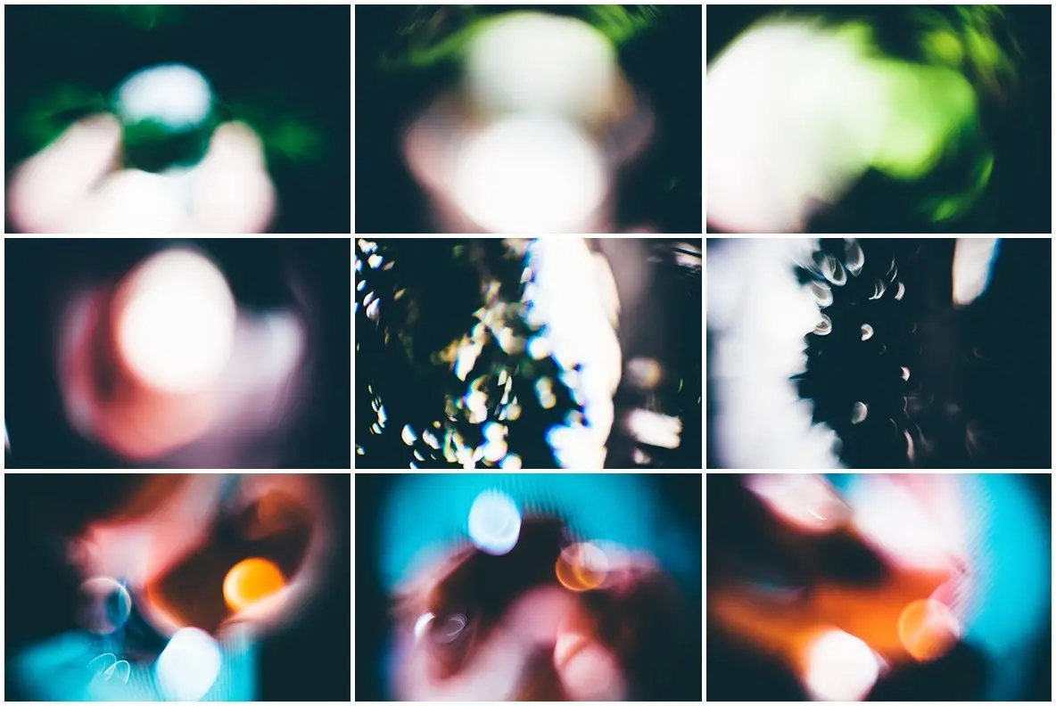 Bokeh Light Leaks 02 - Photoshop Overlays Graphics - YouWorkForThem