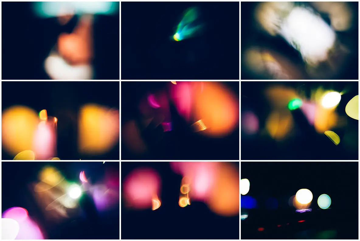 Bokeh Light Leaks 05 - Photoshop Overlays Graphics - YouWorkForThem
