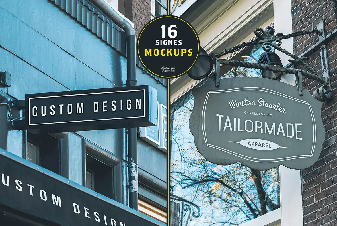 30 Signs Facades - Paris / Amsterdam Graphics - YouWorkForThem