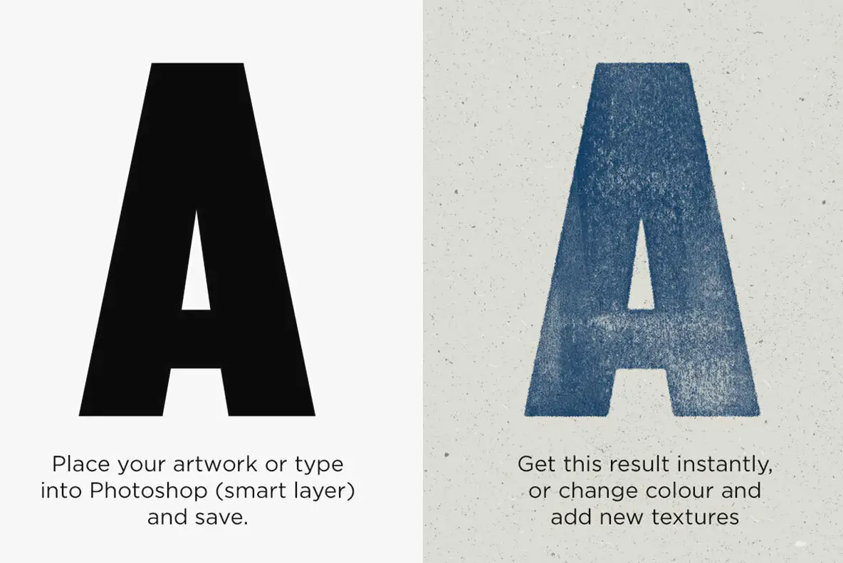 Letterpress Print Kit Graphics - YouWorkForThem