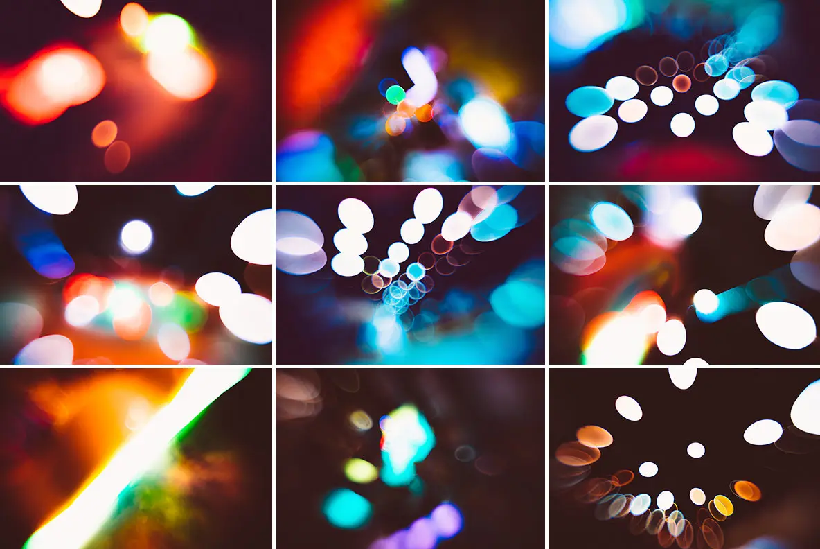 Bokeh Light Leaks 12 - Photoshop Overlays Graphics - YouWorkForThem
