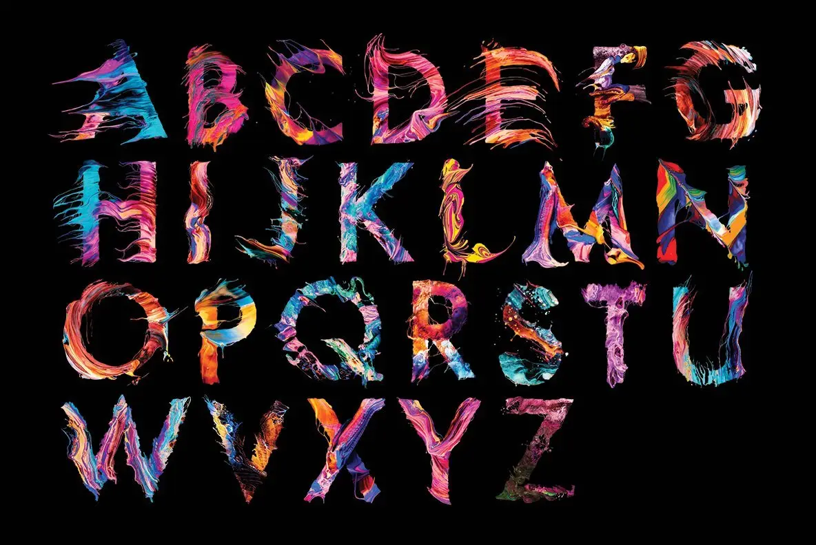 Abstract ABC Graphics - YouWorkForThem