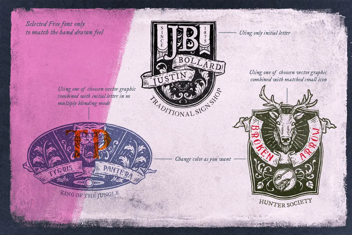 8 Classic Logo Templates Logos - YouWorkForThem