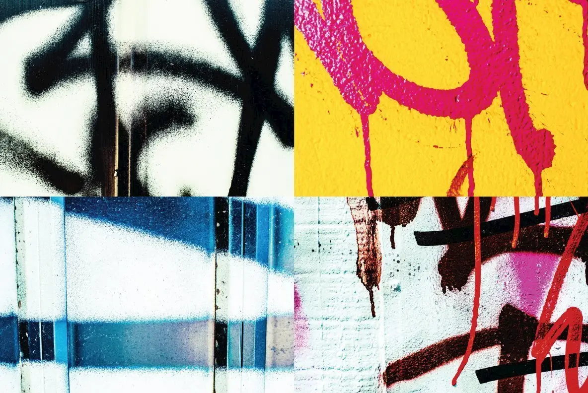 Graffiti Texture Bundle 02 Graphics - YouWorkForThem