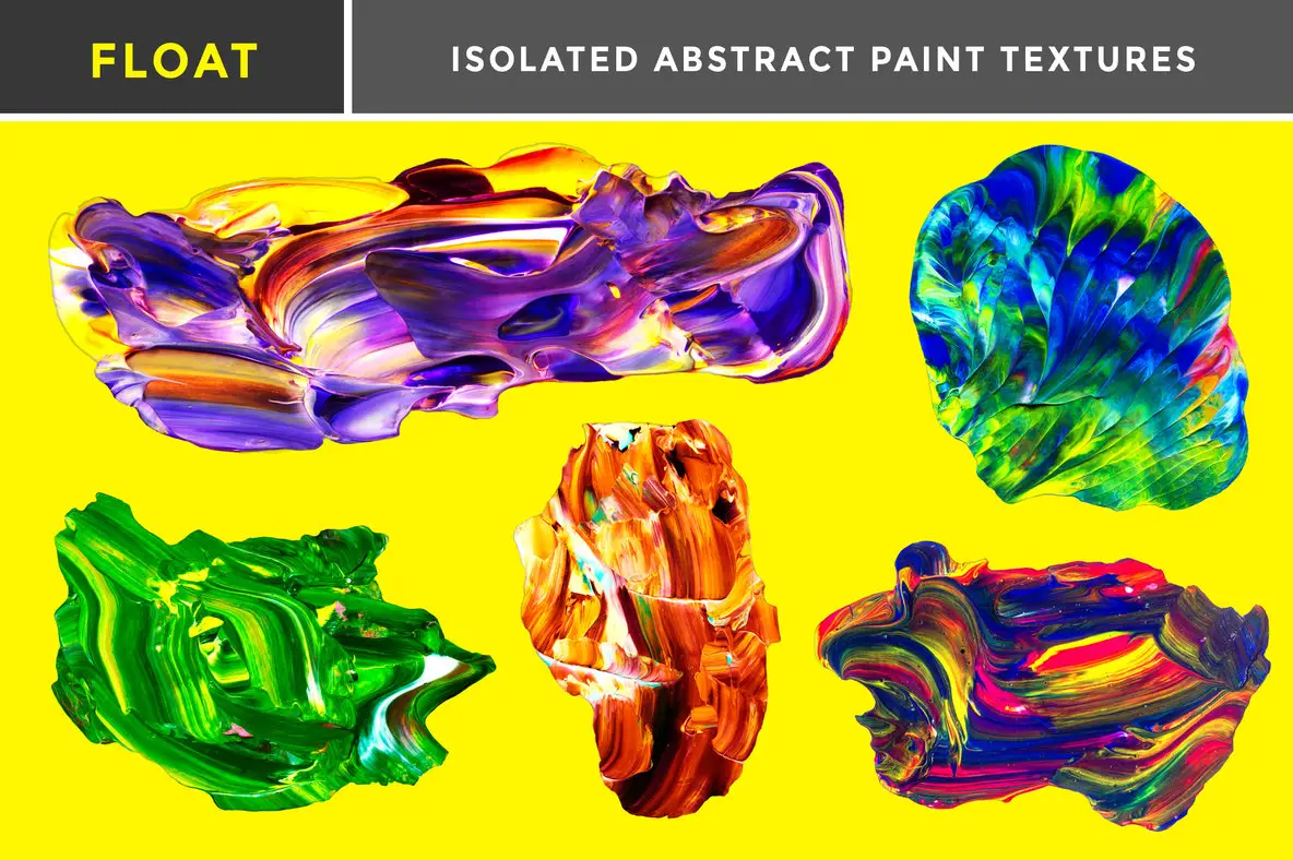 Float Isolated Abstract Paint Textures Abstract - YouWorkForThem