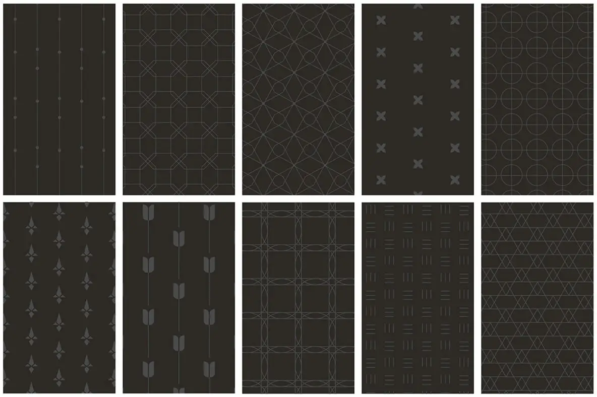 Geometric Minimal Patterns Graphics - YouWorkForThem