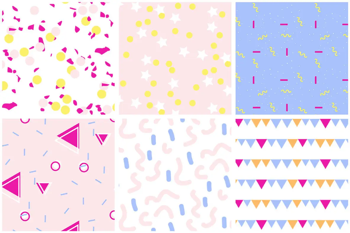 12 Party Patterns Patterns - YouWorkForThem