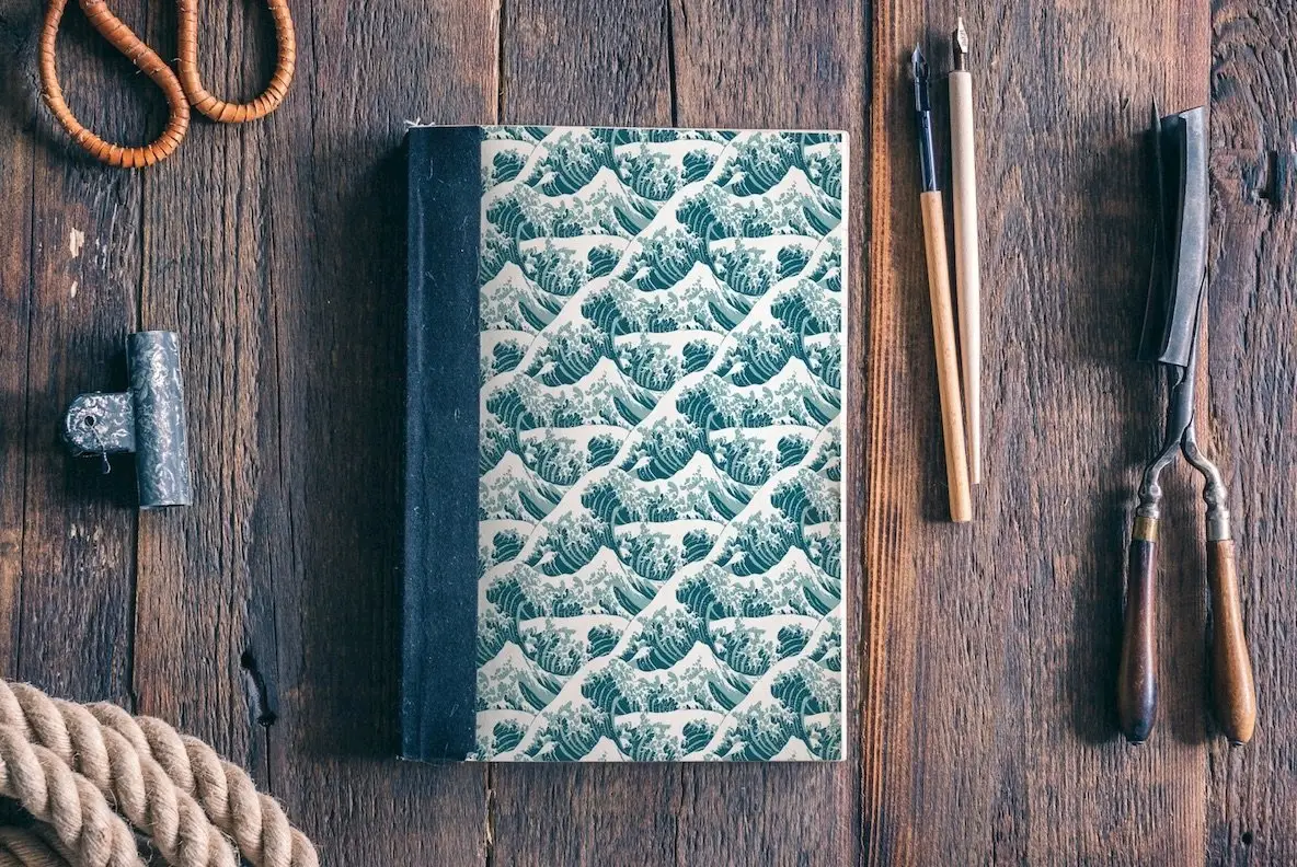 The Great Wave - Seamless Pattern Nature - YouWorkForThem