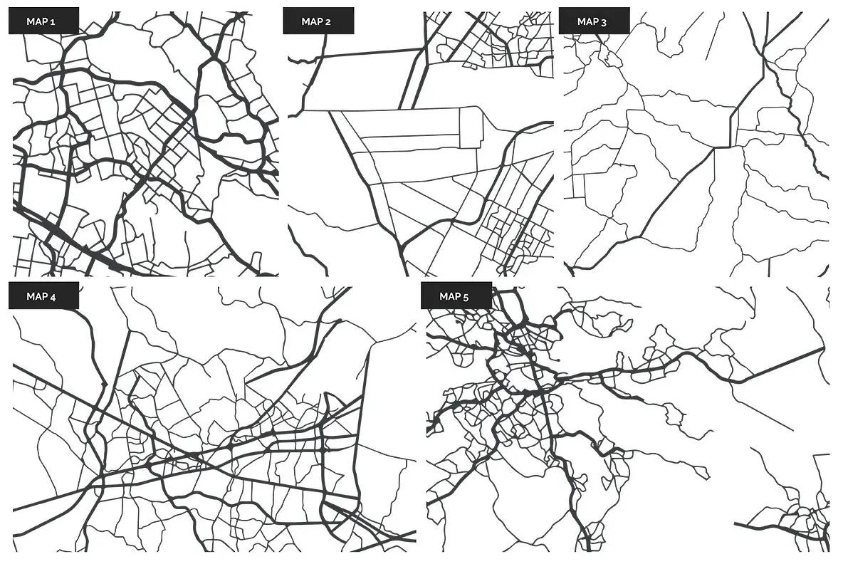 Map Patterns Graphics - YouWorkForThem
