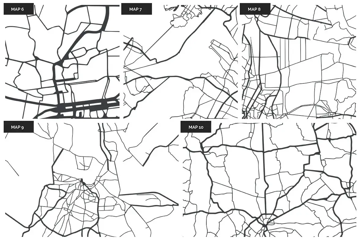 Map Patterns Graphics - YouWorkForThem