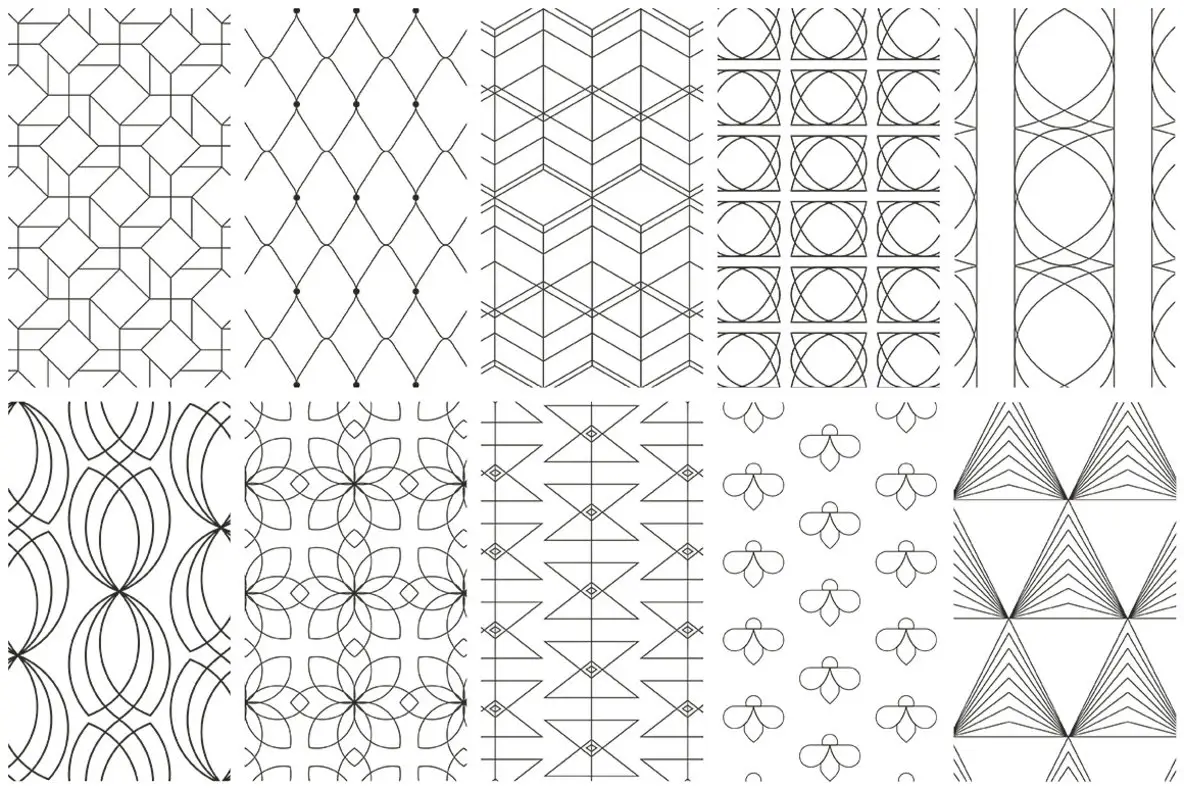 Feminine Elegant Patterns Patterns - YouWorkForThem