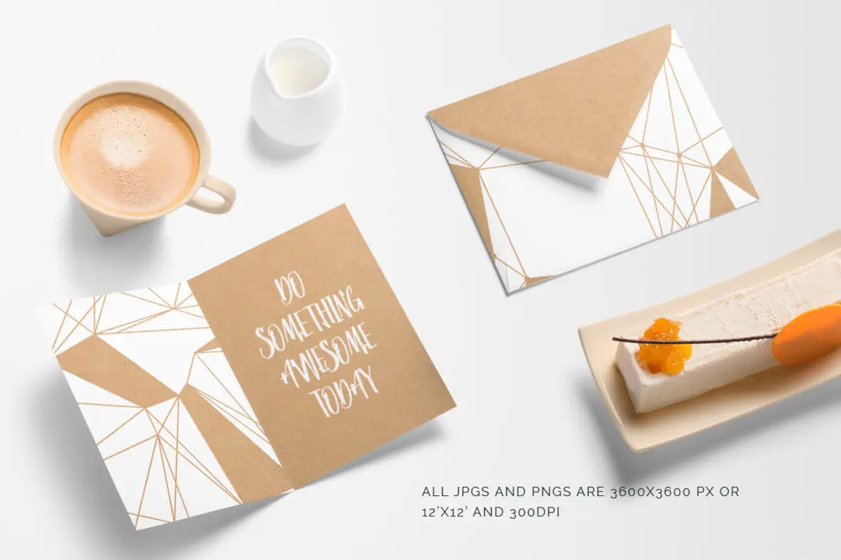 Polygon Patterns Graphics - YouWorkForThem