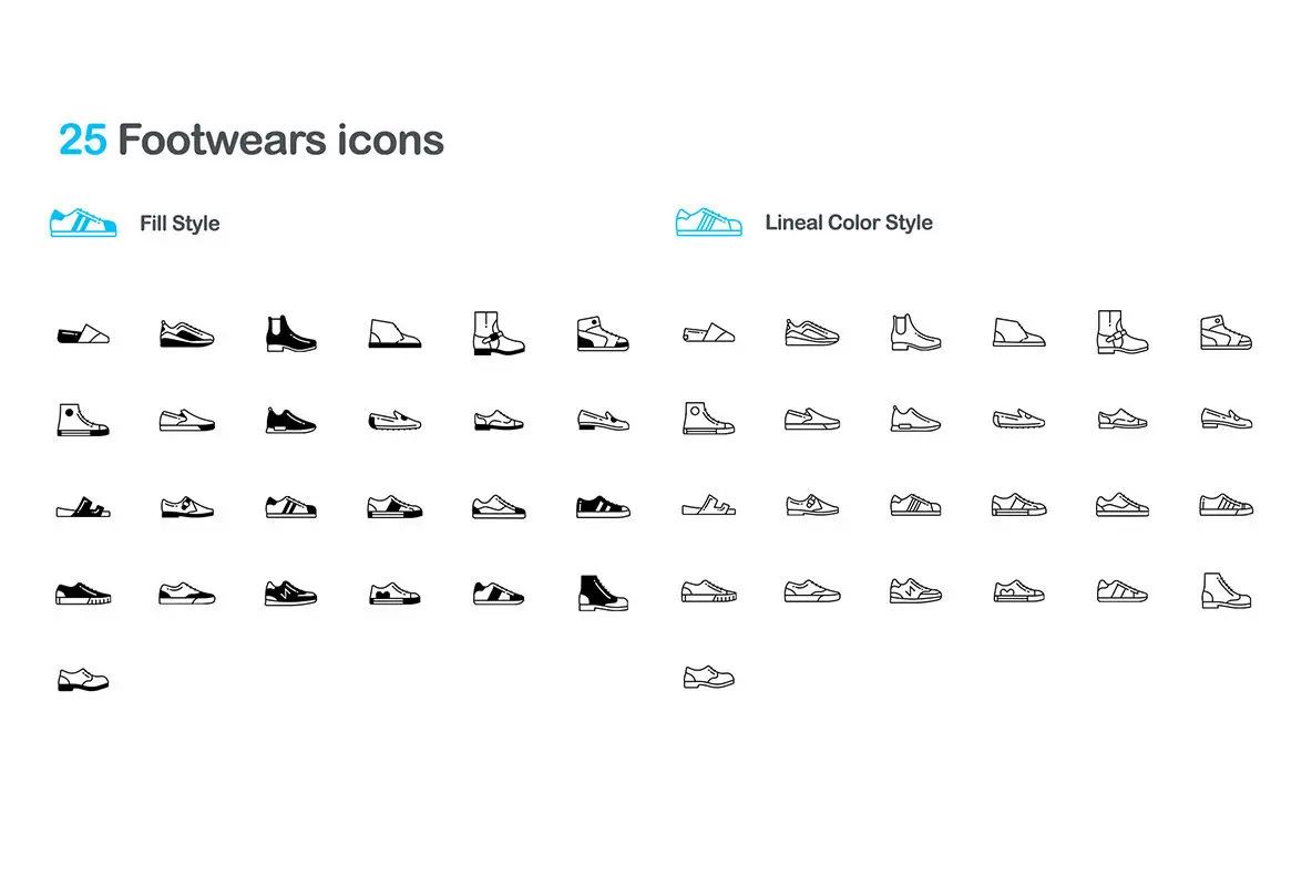 75 Footwear Icons Icons - YouWorkForThem
