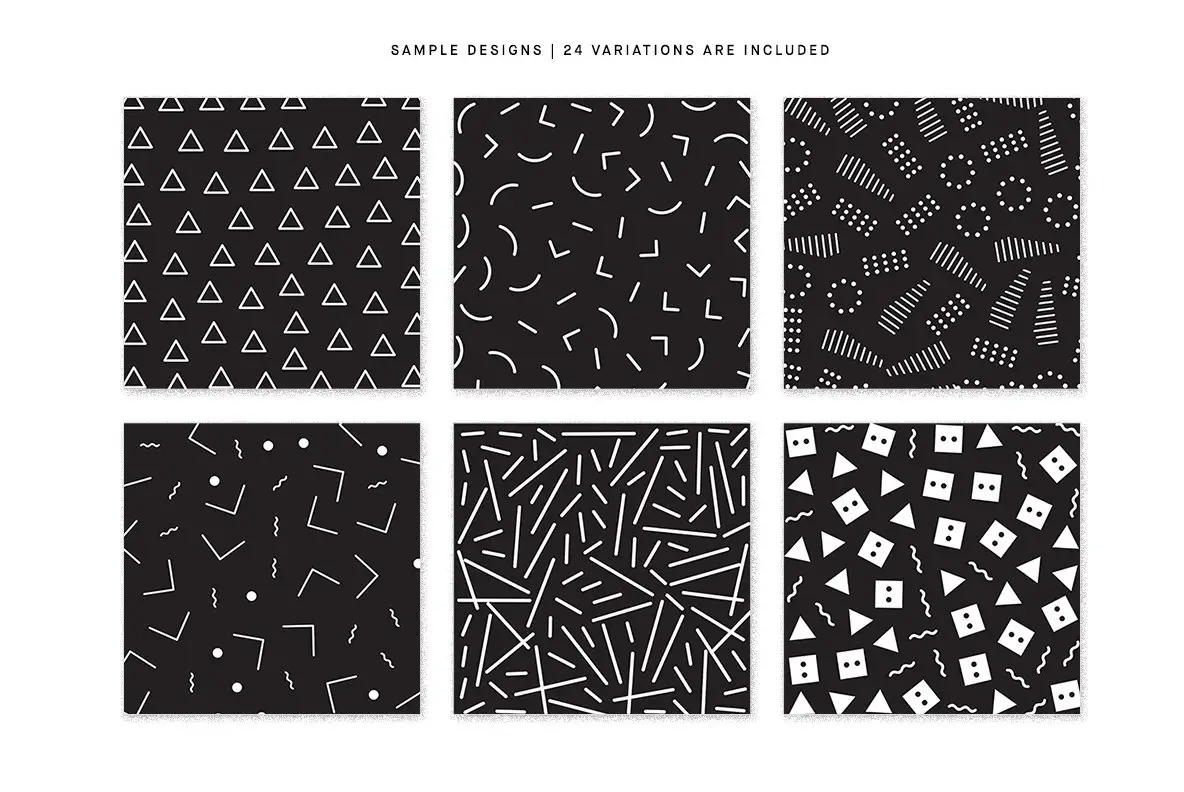 Simple Patterns Graphics - YouWorkForThem