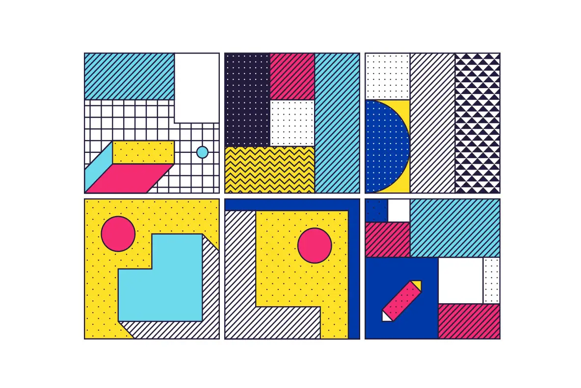 Neo Memphis Megaset Graphics - YouWorkForThem