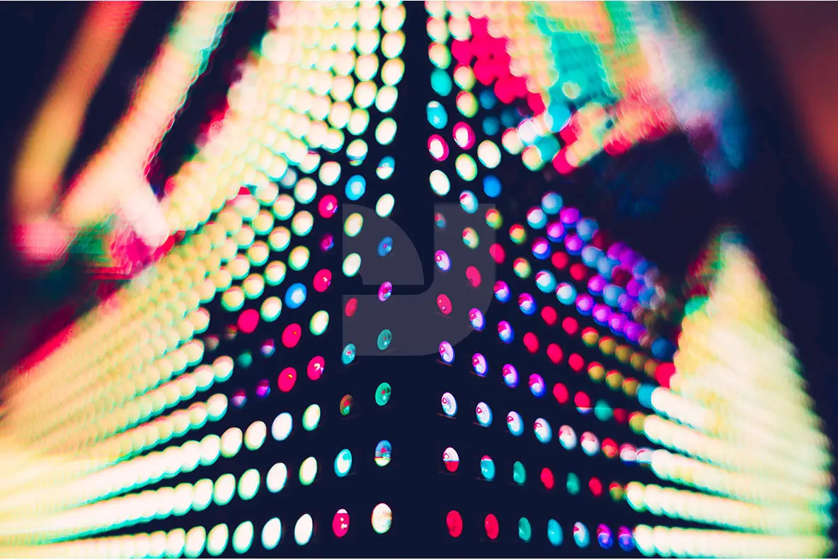 Digital Dots Abstract - YouWorkForThem