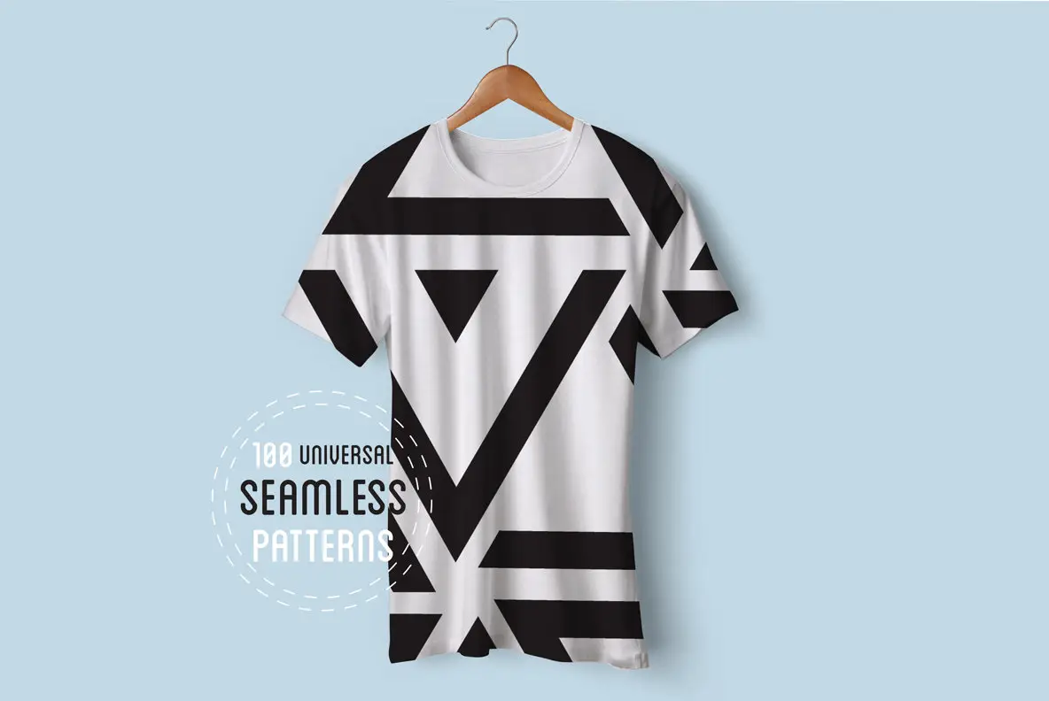 100 Universal Seamless Patterns Graphics - YouWorkForThem