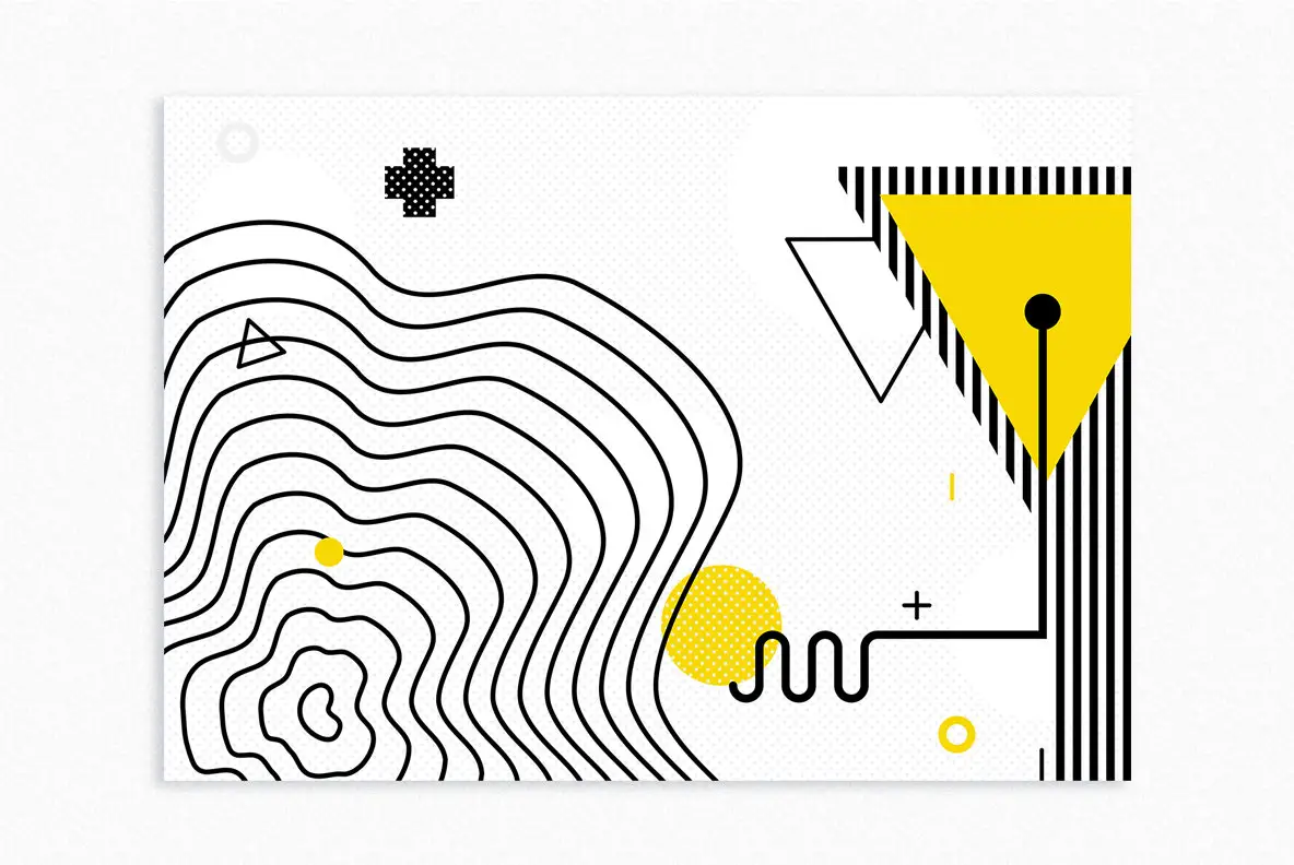 Neo Memphis Mega Set Graphics - YouWorkForThem