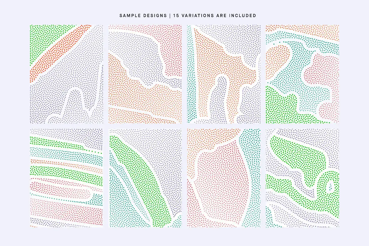 Point Patterns Graphics - YouWorkForThem