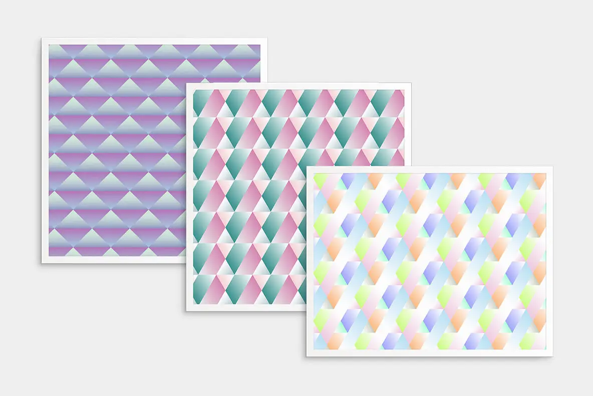 Gradient Tiles I Graphics - YouWorkForThem
