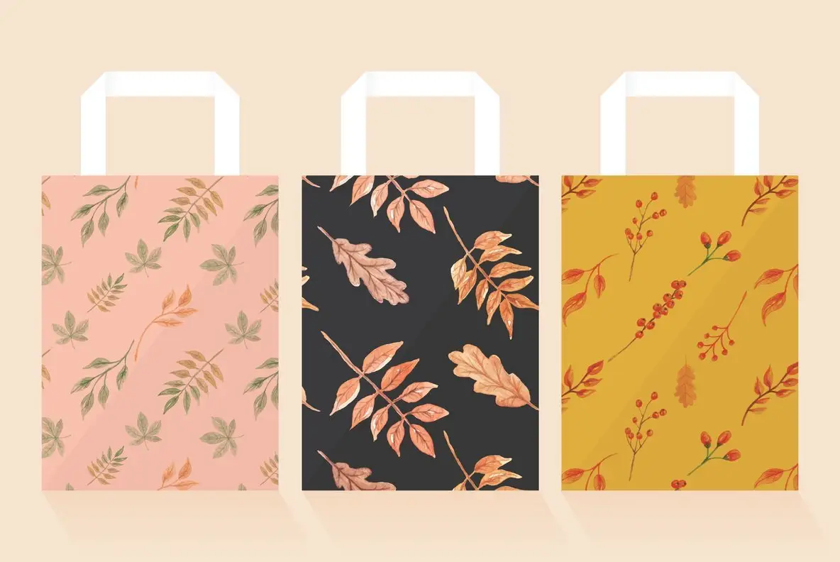 Autumn Fall Watercolor Package Graphics - YouWorkForThem
