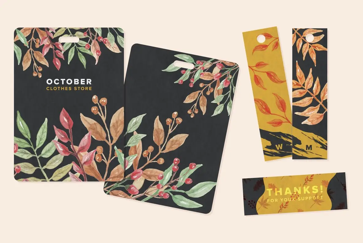 Autumn Fall Watercolor Package Graphics - YouWorkForThem
