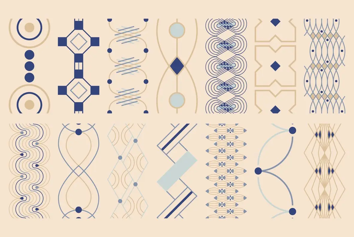 Art Deco Brush Collection - YouWorkForThem