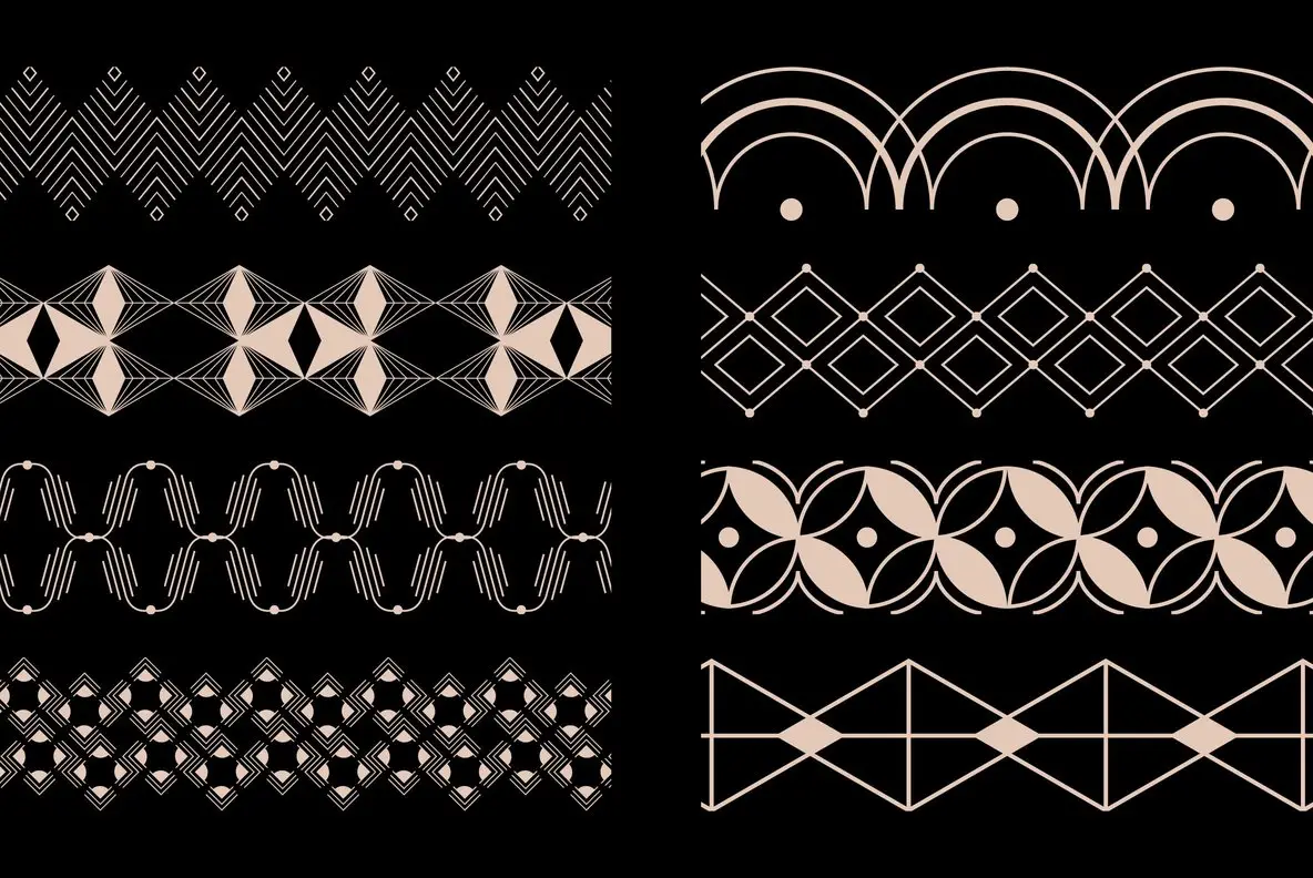 Art Deco Brush Collection - YouWorkForThem