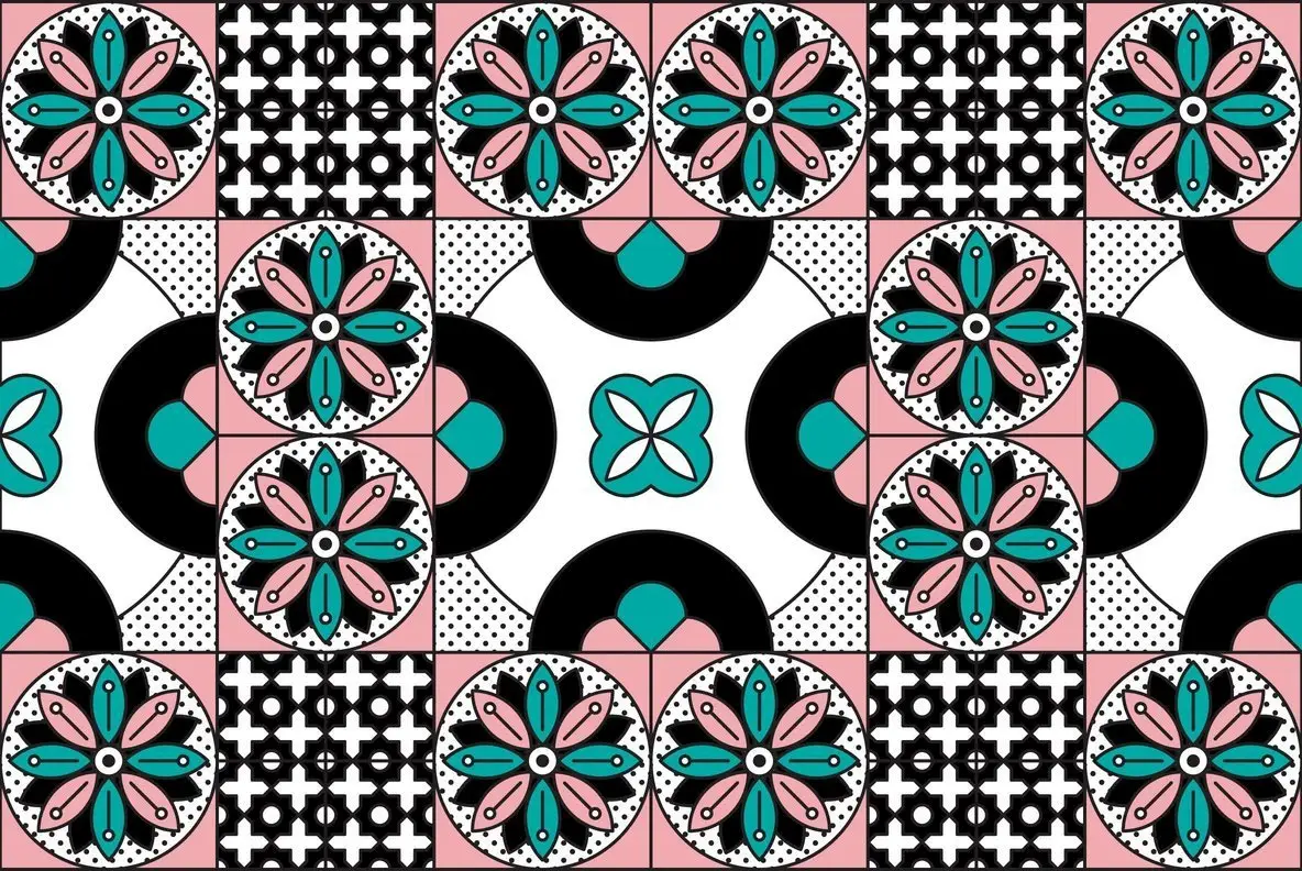 Tile Patterns Graphics - YouWorkForThem