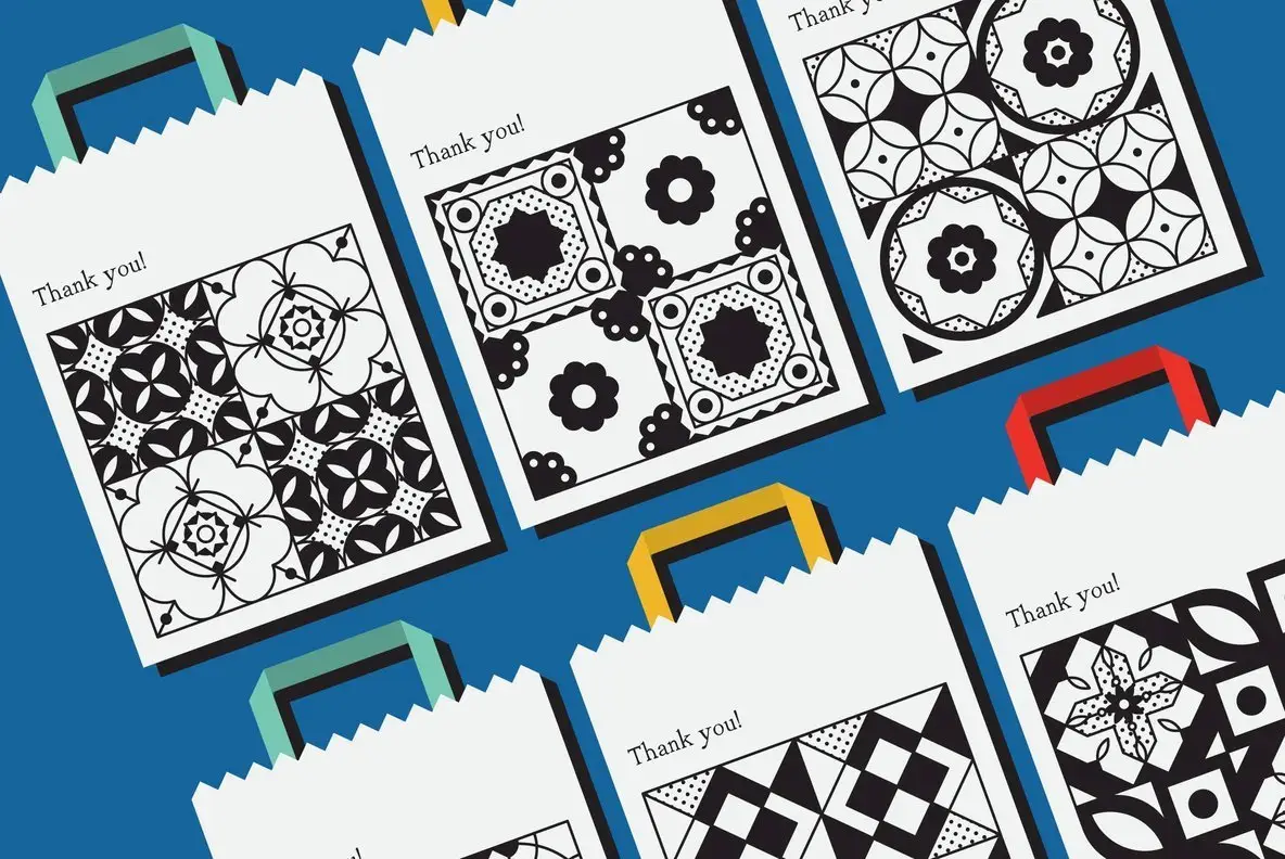 Tile Patterns Graphics - YouWorkForThem