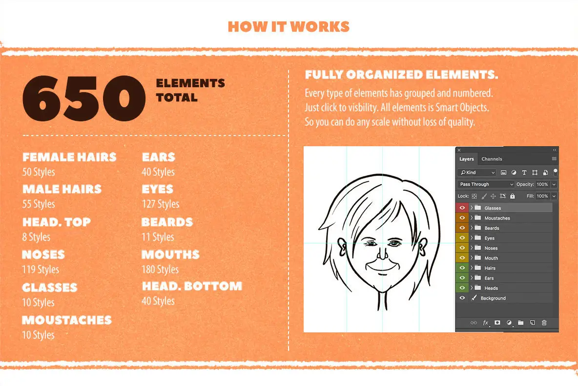 Cartoon Portrait Creator Graphics - YouWorkForThem