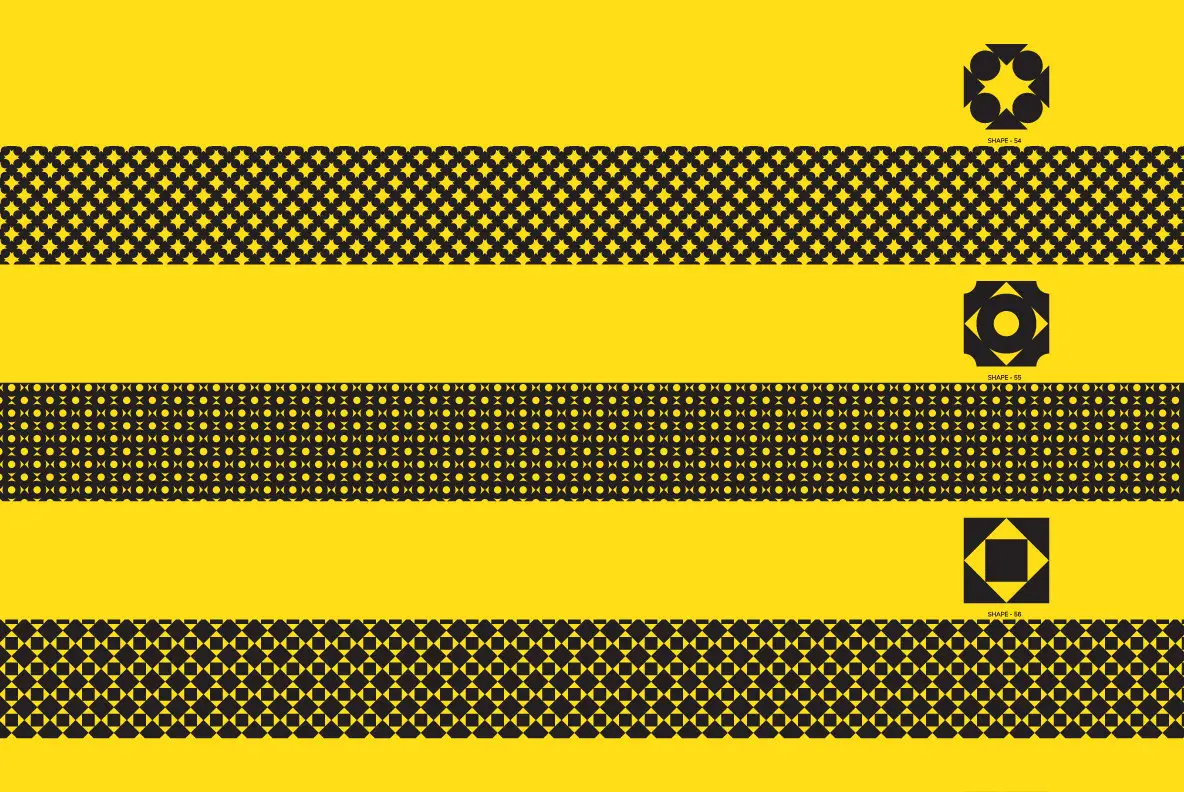 100 Geometric Shapes Part 4 Graphics - YouWorkForThem