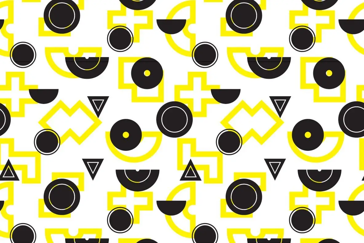 25 Geometric Seamless Patterns Graphics - YouWorkForThem