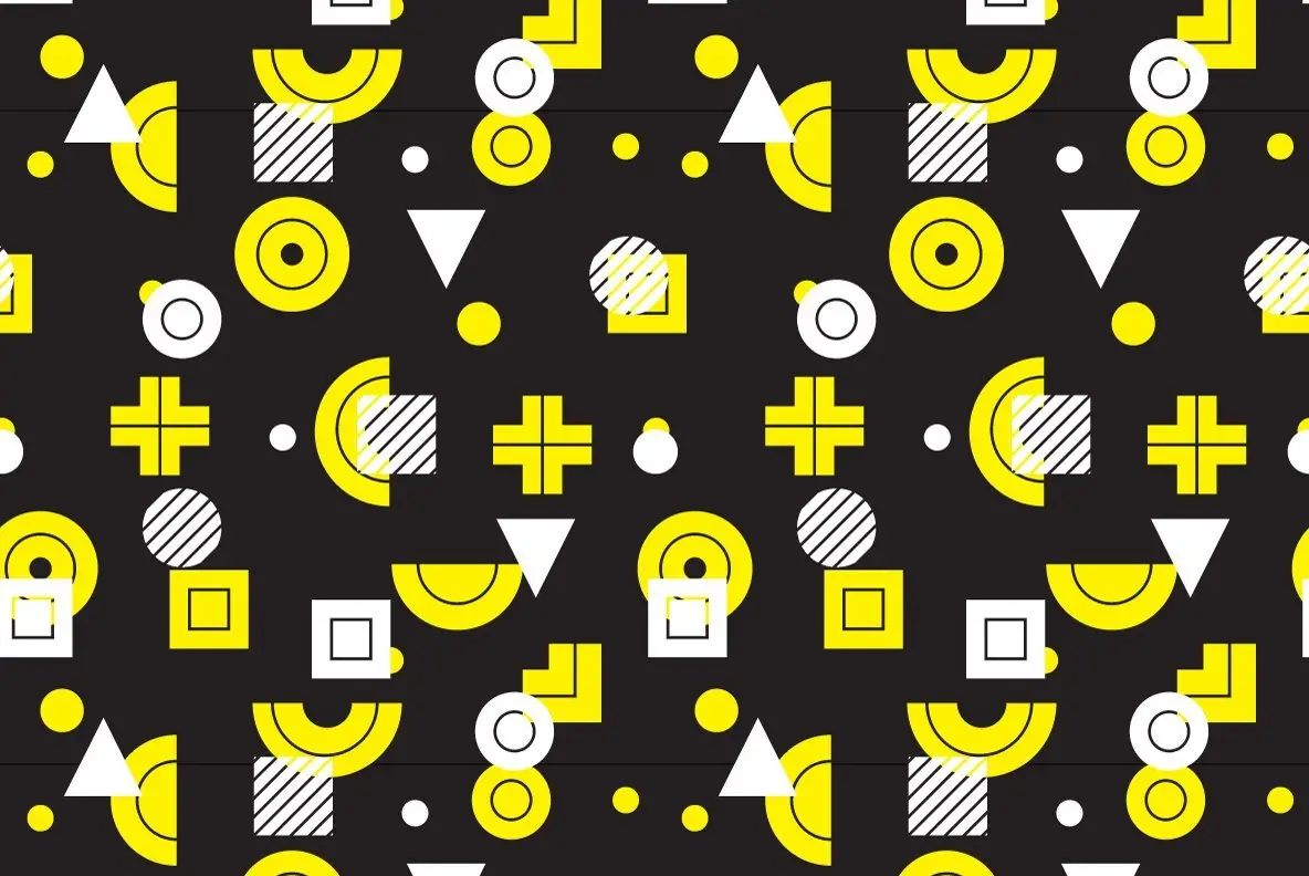 25 Geometric Seamless Patterns Graphics - YouWorkForThem