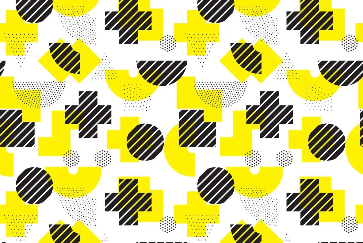 25 Geometric Seamless Patterns Graphics - YouWorkForThem