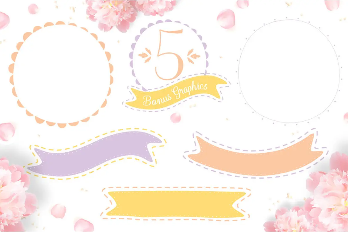 Lovely Monogram Twins Graphics - YouWorkForThem