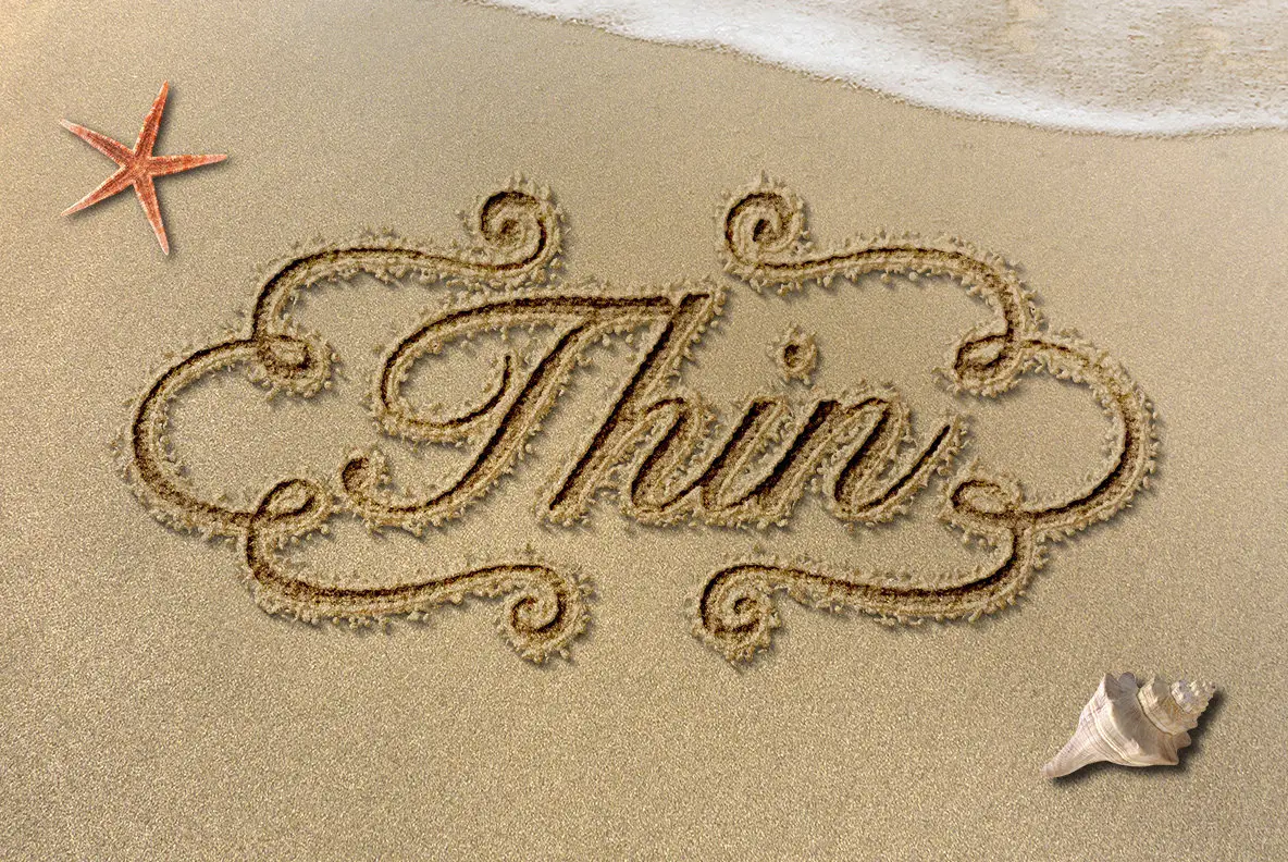 Sand Photoshop Action - YouWorkForThem