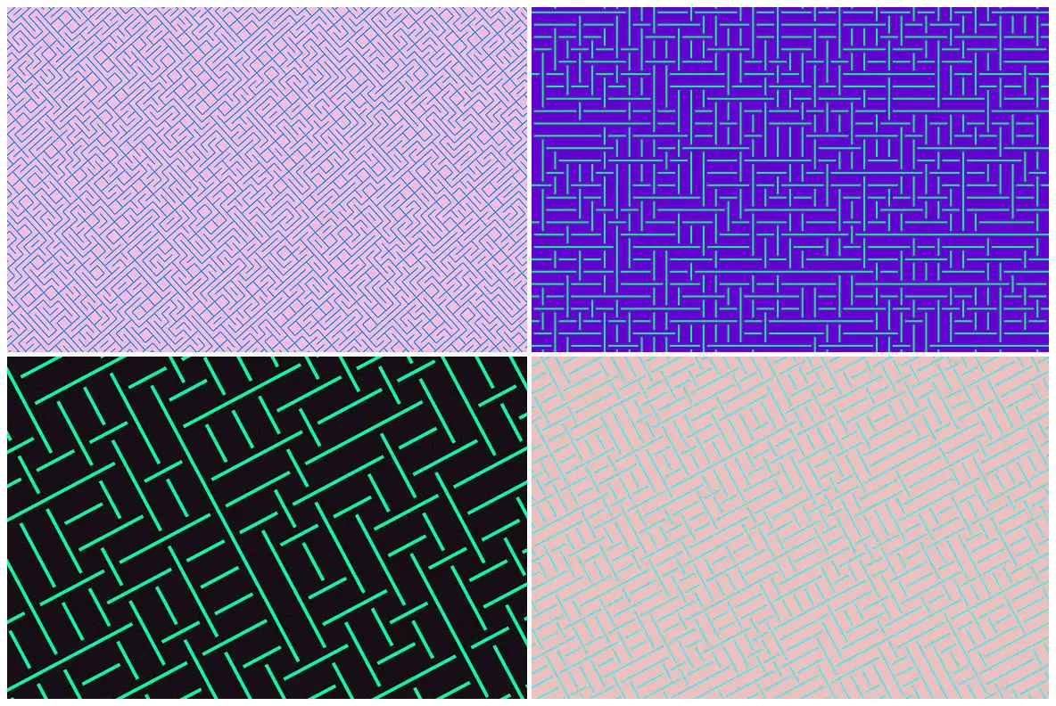 10 Labyrinth Outlines Backgrounds Graphics - YouWorkForThem