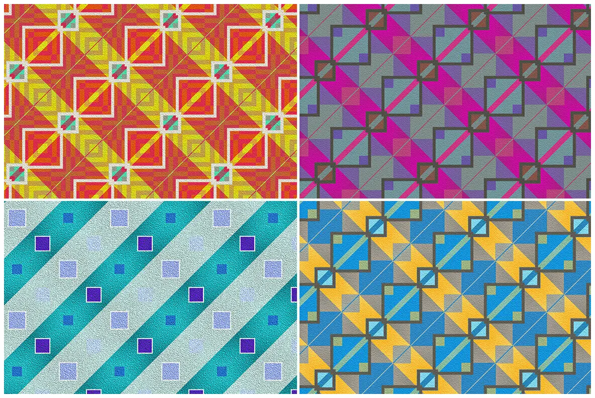 10 Modern Maya Patterns Textures Graphics - YouWorkForThem