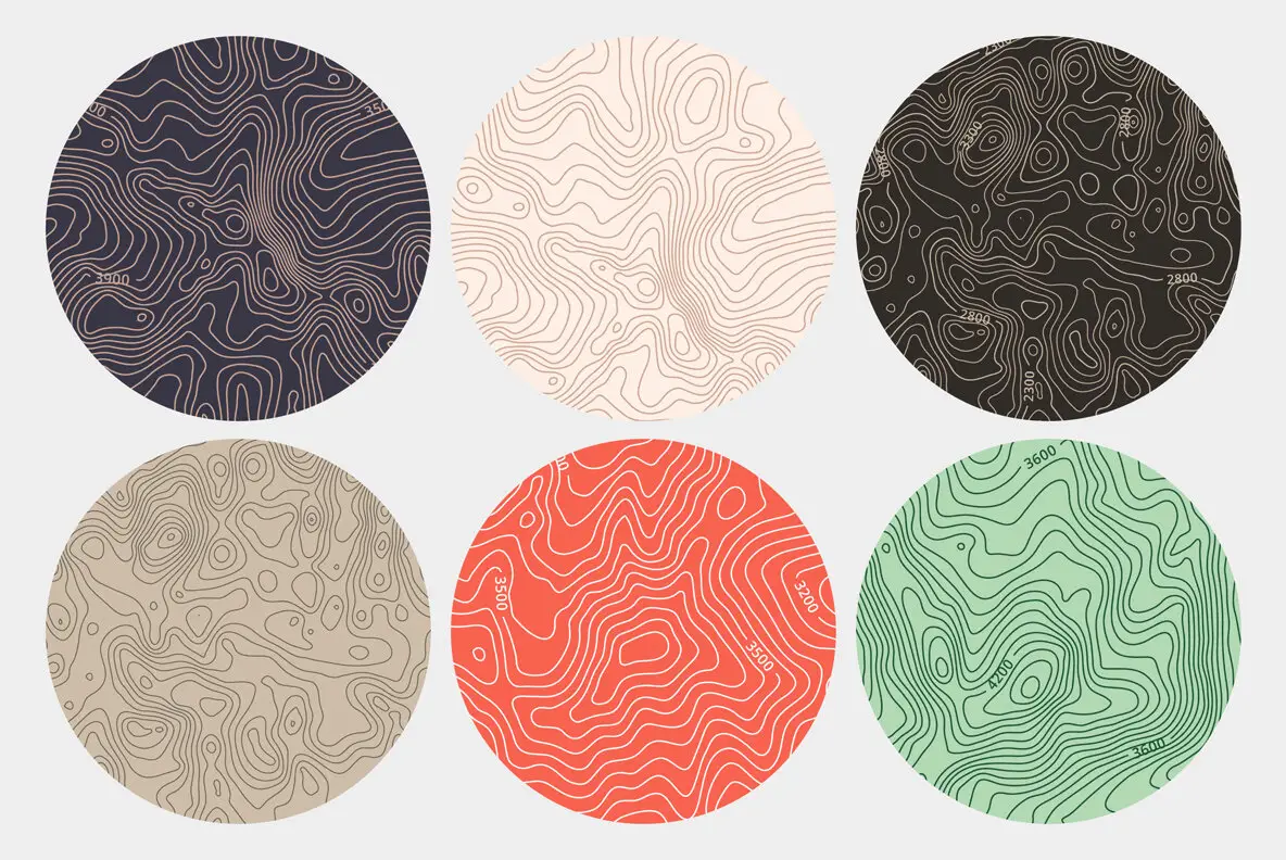 Contour Mapping II Graphics - YouWorkForThem