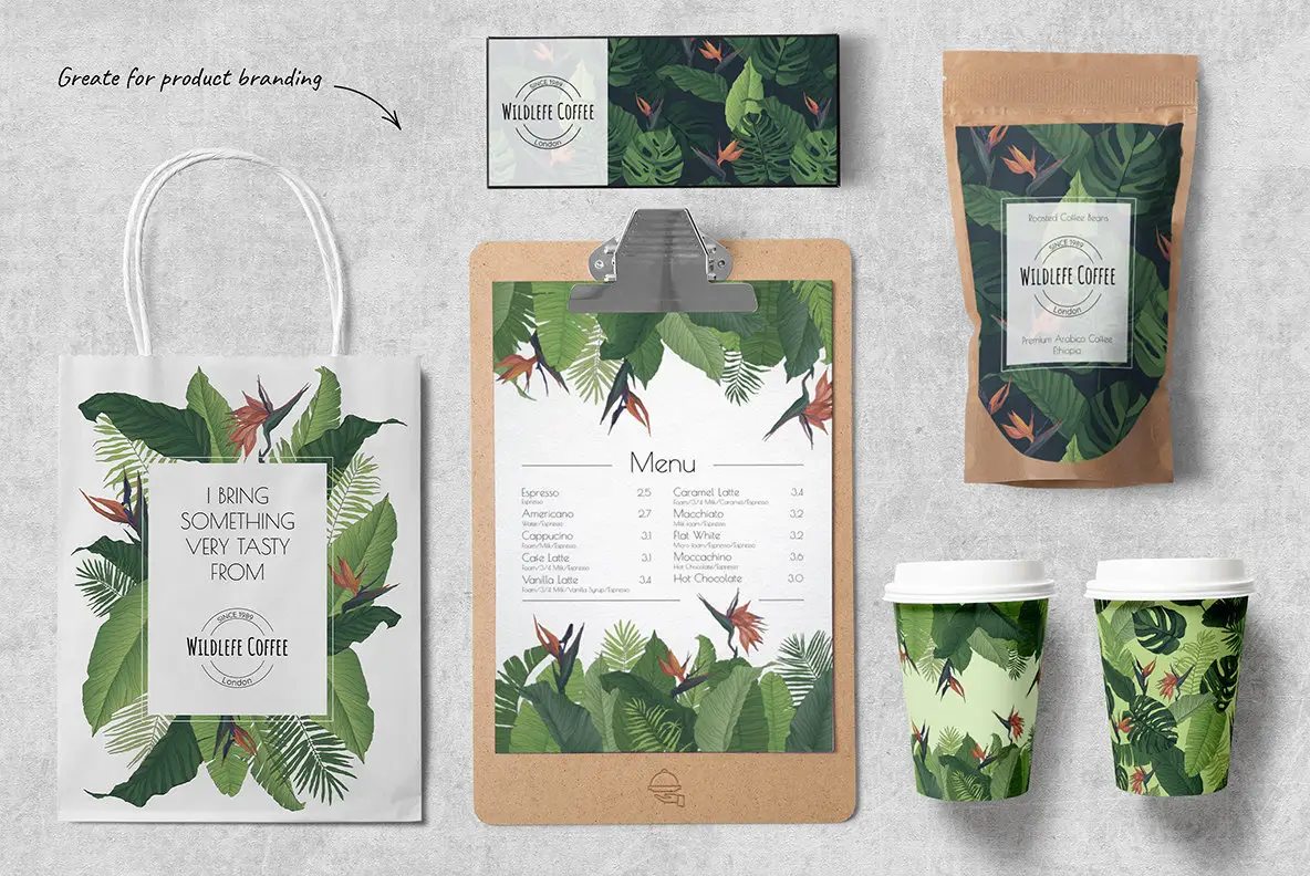 Tropical Set Graphics - YouWorkForThem