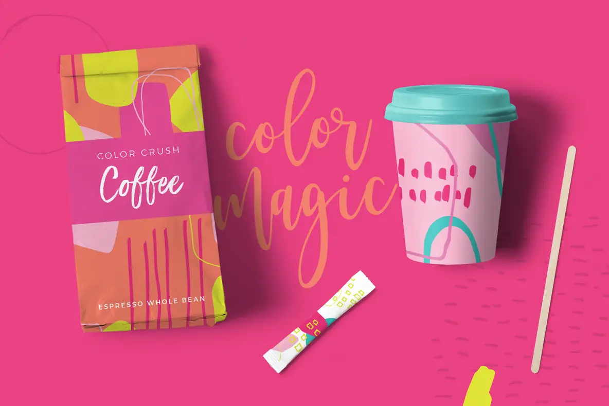 Color Crush Abstract Patterns Graphics - YouWorkForThem