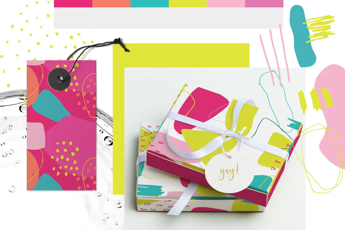 Color Crush Abstract Patterns Graphics - YouWorkForThem