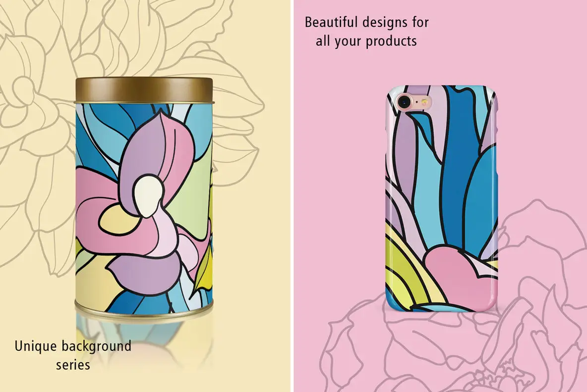 Abstract Nature Graphics - YouWorkForThem
