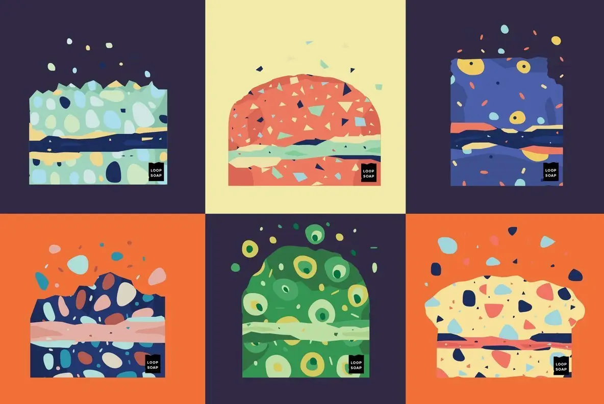 Painted Patterns Graphics - YouWorkForThem